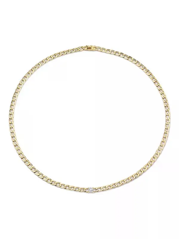 ANITA KO 18k Yellow Diamond Chain Necklace - Gold