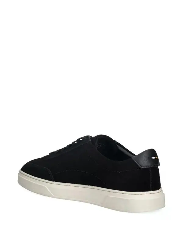 BOSS Panelled Suede Sneakers