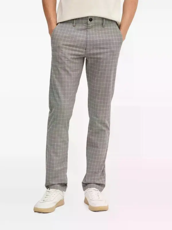 BOSS Checked-pattern Trousers