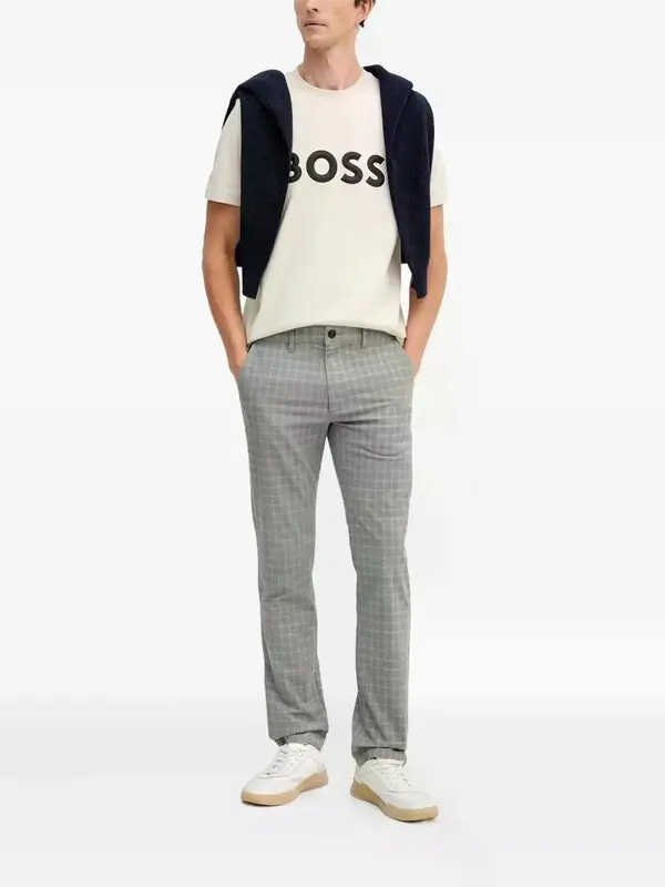 BOSS Checked-pattern Trousers