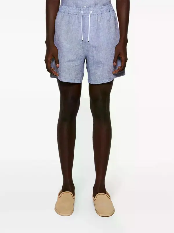 Loro Piana Bay Solaire Bermuda Shorts - Blue