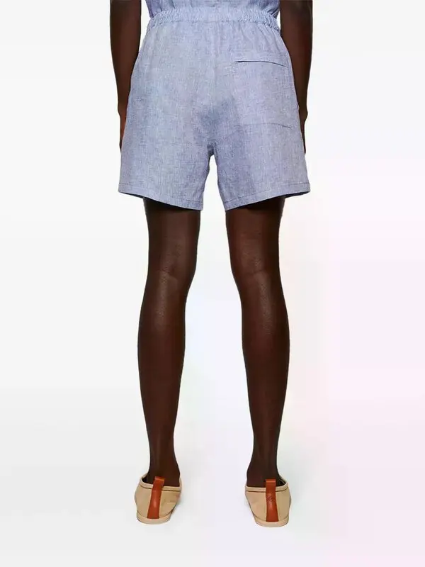 Loro Piana Bay Solaire Bermuda Shorts - Blue