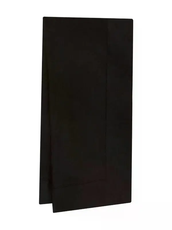 Oscar De La Renta Semi-sheer Shawl - Black