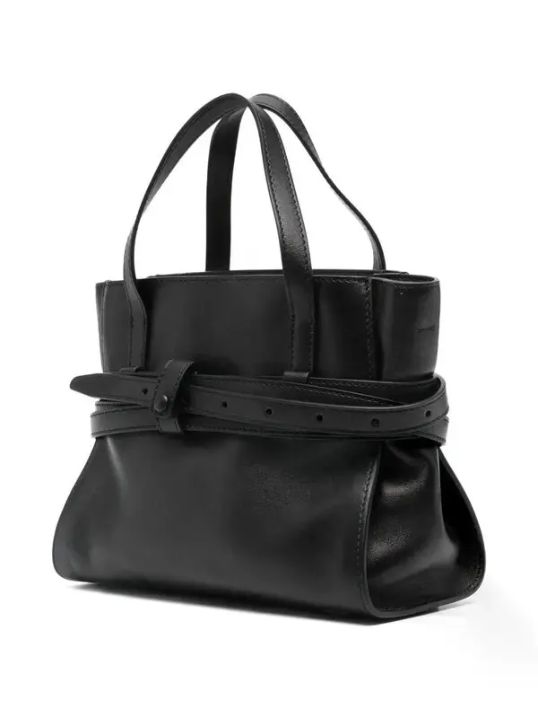 Moschino Small Buckle-belt Tote Bag