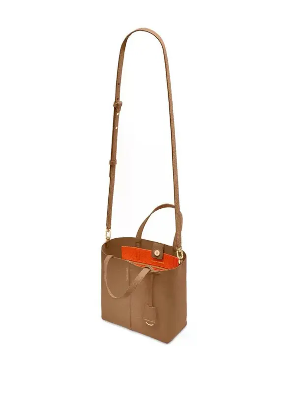 MAISON DE SABRE Small Leather Tote - Brown