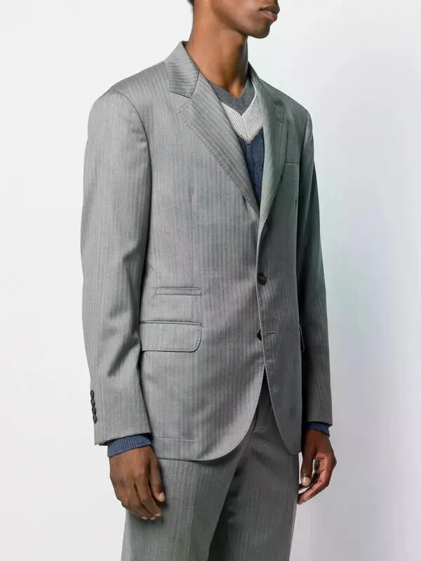 Brunello Cucinelli Herringbone Blazer