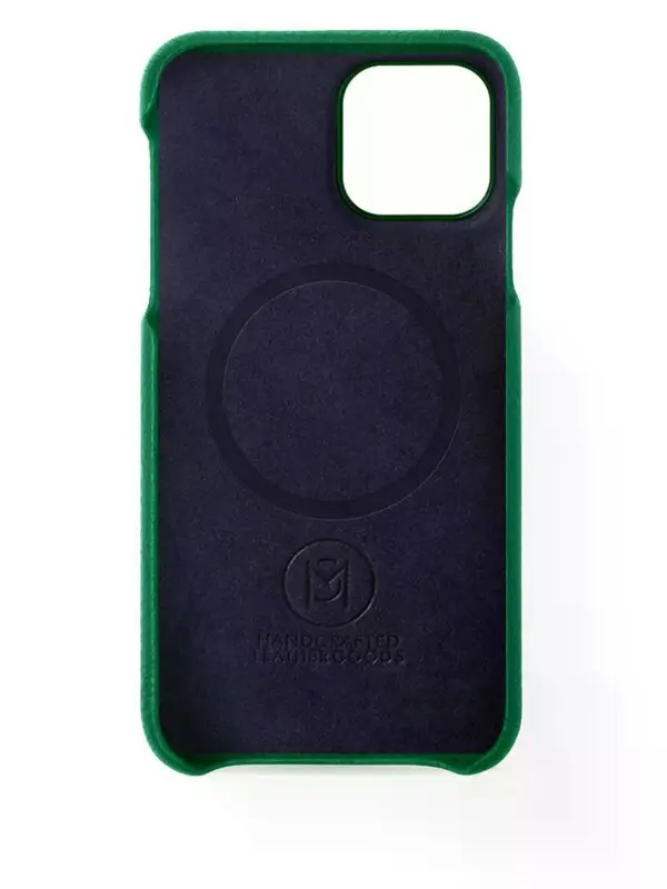 MAISON DE SABRE Leather Phone Case - Green
