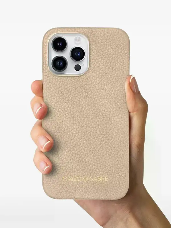 MAISON DE SABRE Leather Iphone 14 Pro Case