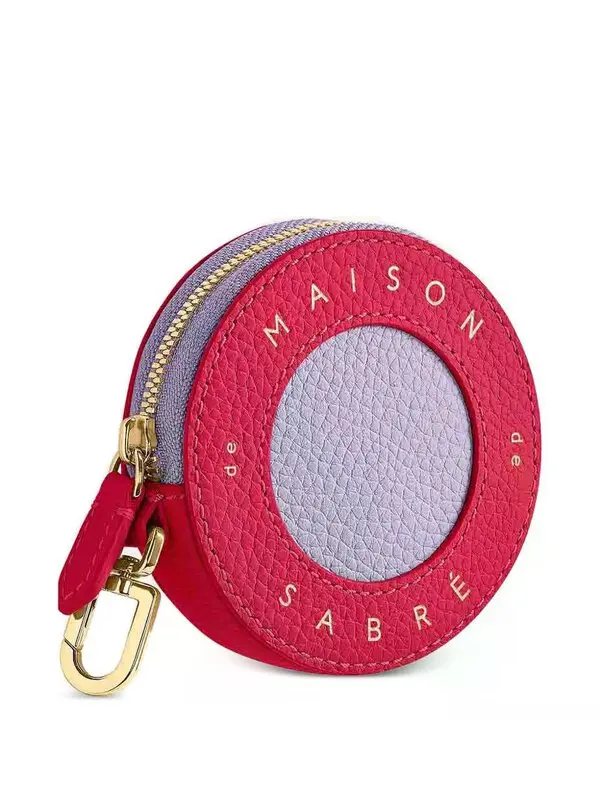 MAISON DE SABRE Leather Coin Purse - Pink