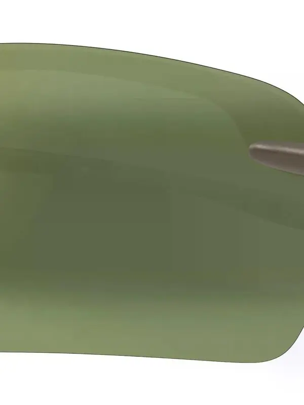 Maui Jim Rimless Rectangle Sunglasses - Grey