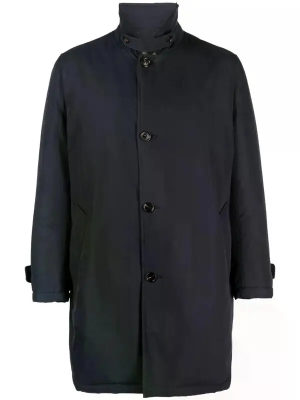Brunello Cucinelli Single-breasted Cotton-blend Coat