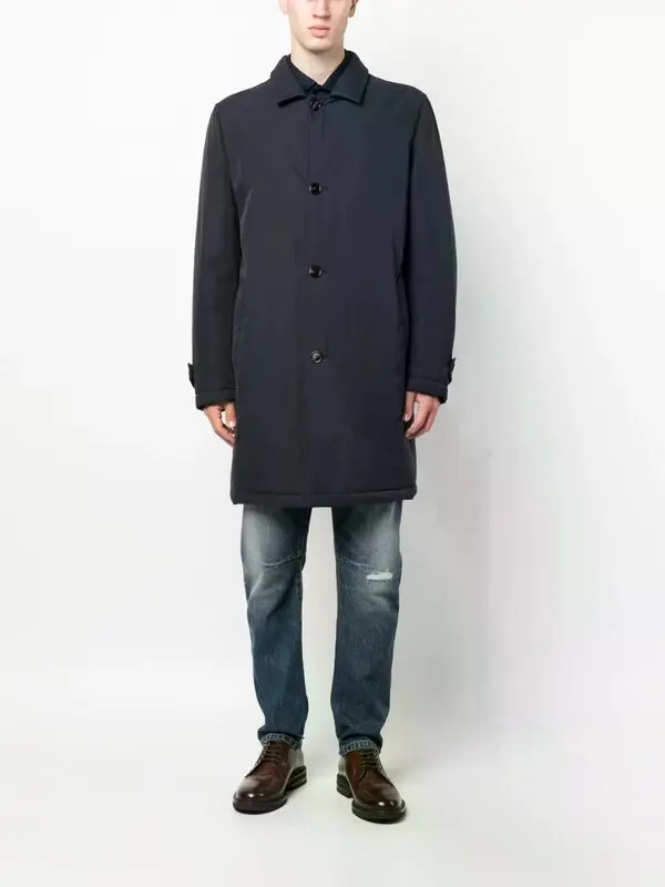 Brunello Cucinelli Single-breasted Cotton-blend Coat