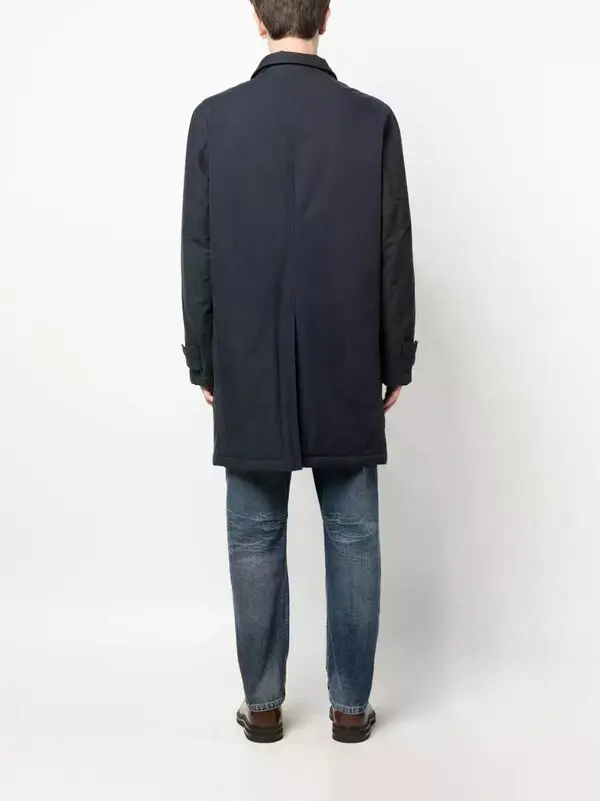 Brunello Cucinelli Single-breasted Cotton-blend Coat