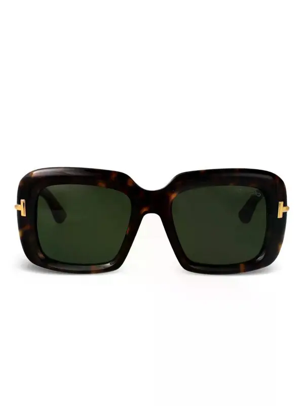 TOM FORD Square-frame Sunglasses - Brown