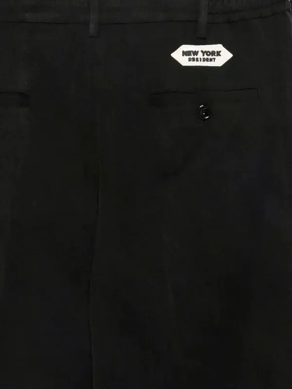 NEW YORK RESIDENT Logo-patch Pants
