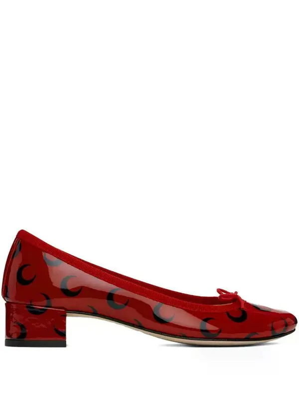 Repetto X Marine Serre Camille 30mm Pumps - Red