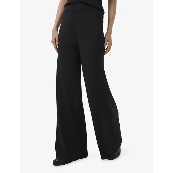 LEEM Wide-leg Knitted Trousers