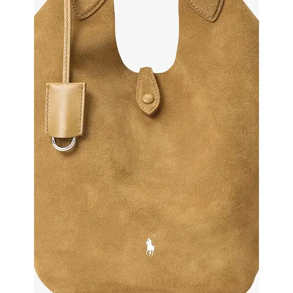Polo Ralph Lauren Suede Tote Bag