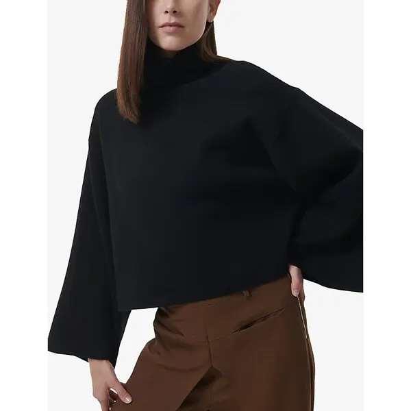 LEEM High-neck Knitted Jumper
