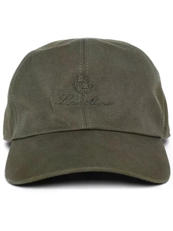 Loro Piana Logo-embroidered Baseball Cap - Green