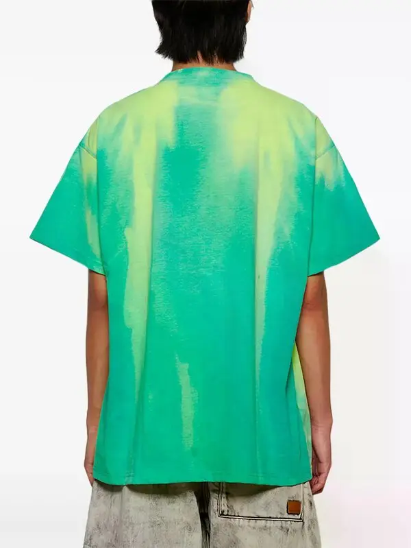 RENSUKE TOKYO Graphic Loose T-shirt - Green