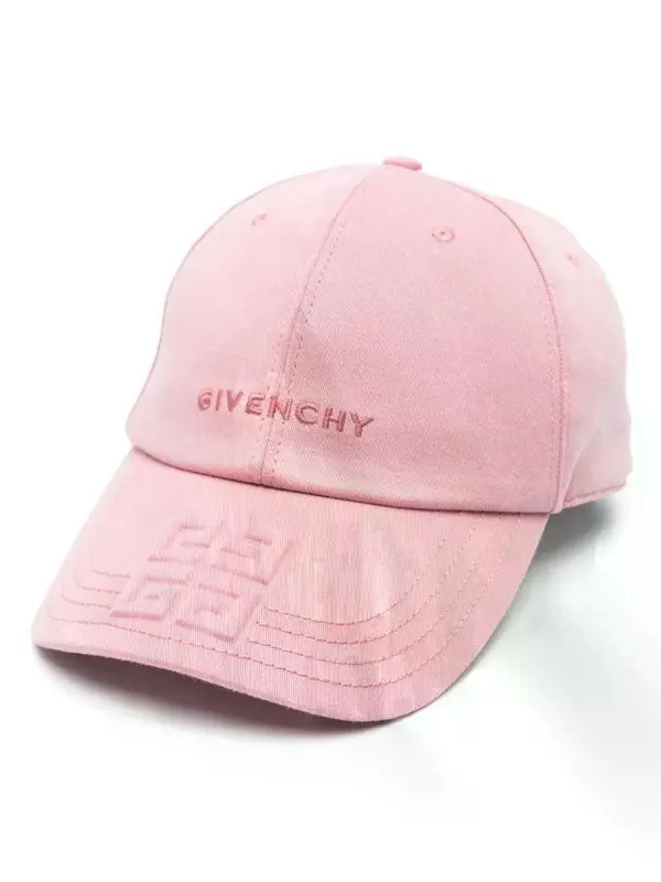 Givenchy 4g-embroidered Baseball Cap - Pink