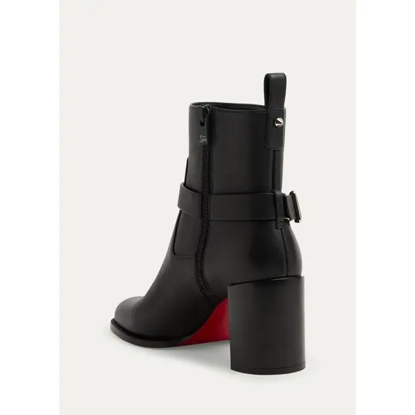 CHRISTIAN LOUBOUTIN 70mm Dianouchette Leather Ankle Boots