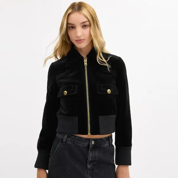 COACH Velvet Blouson Jacket