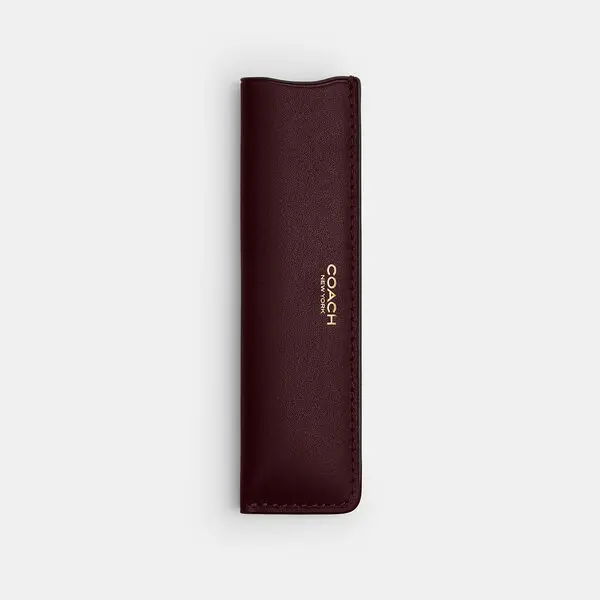 COACH Comb With Leather Sleeve