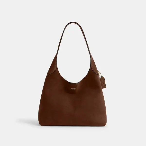 COACH Brooklyn Shoulder Bag 34 - Brass/warm Brown