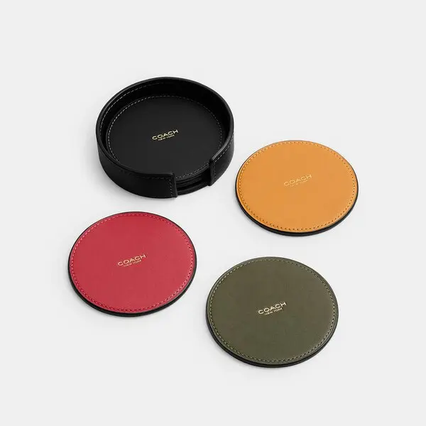 COACH Coaster Set - Multi