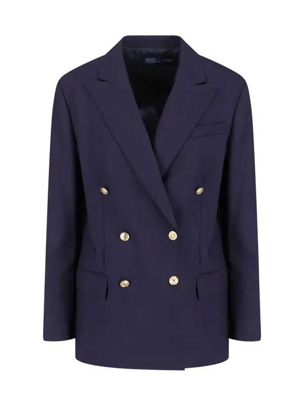 Polo Ralph Lauren Double-breasted Wool Blazer