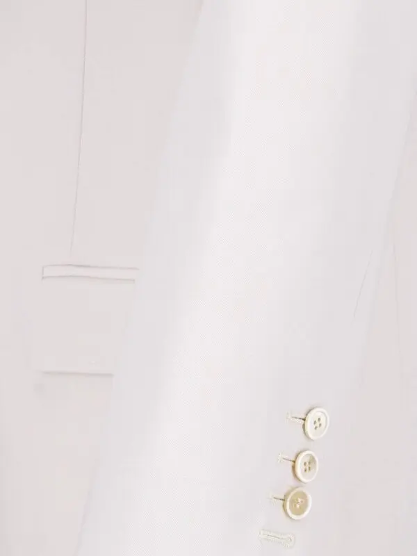 Max Mara Maison Margiela Lardini Wool Blazer - Cream