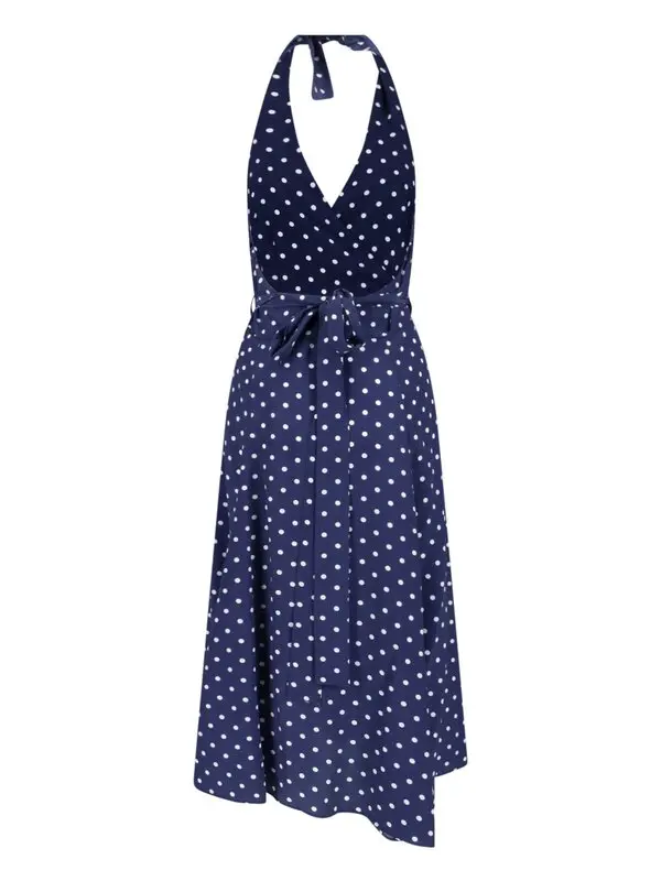 P.a.r.o.s.h Polka Dot Maxi Dress