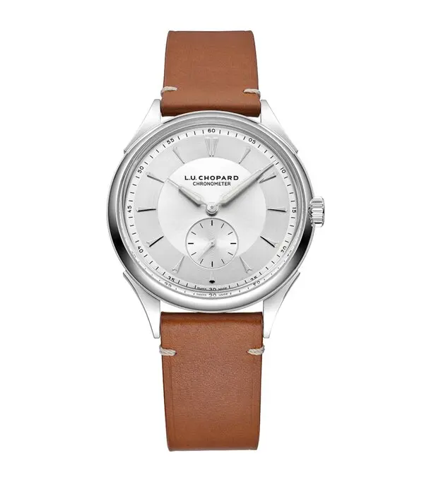 Chopard L. U. C Qualité Fleurier Watch - Silver