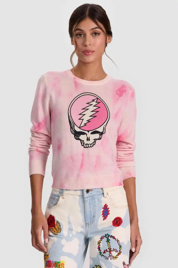 Alice + Olivia A+o X Grateful Dead Carolee Pullover