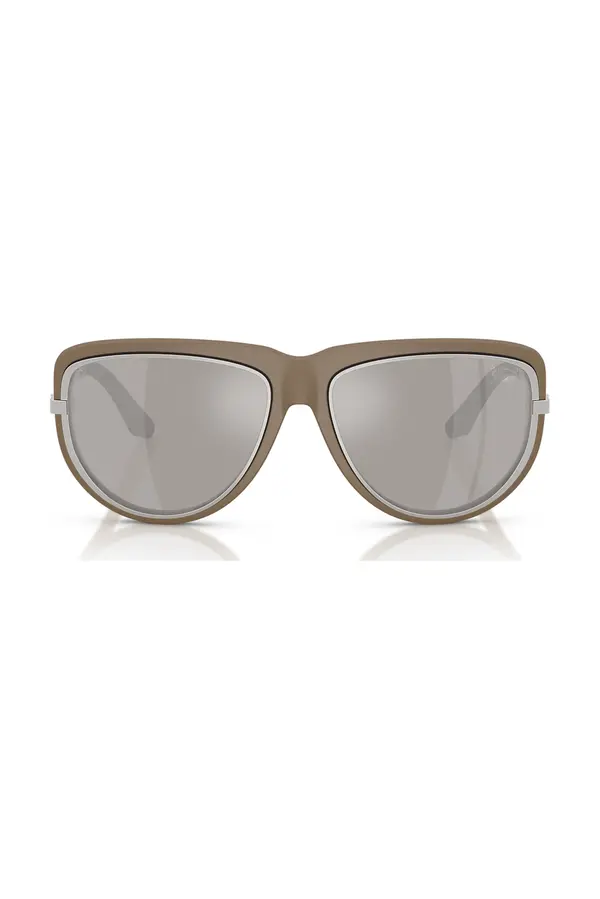 Burberry Be4466u Pilot Sunglasses - Metallic