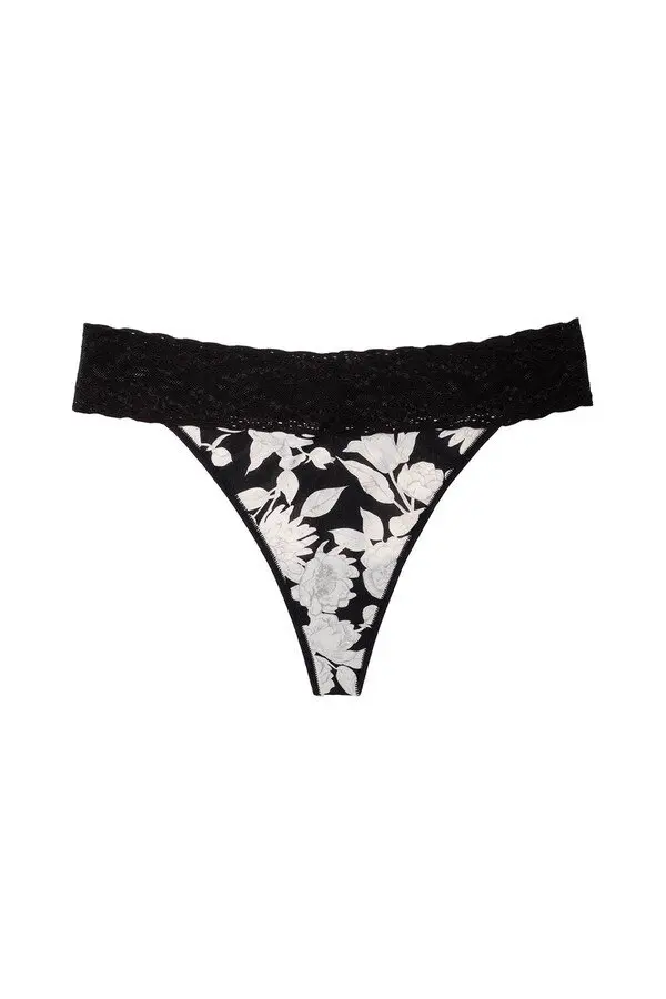 Natori Bliss Perfection Classic Thong - Black