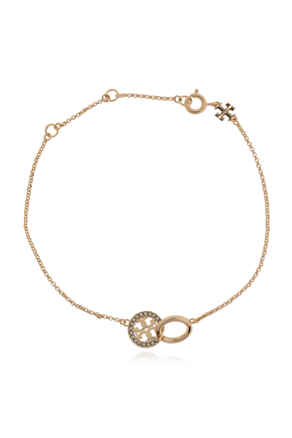 Tory Burch Logo Bracelet - Gold