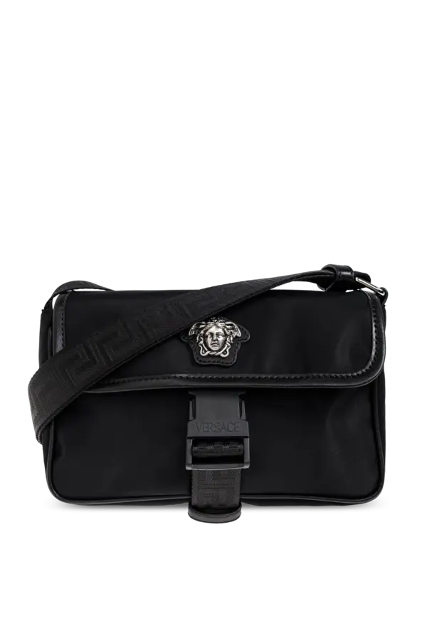 Versace La Medusa Mini Shoulder Bag - Black