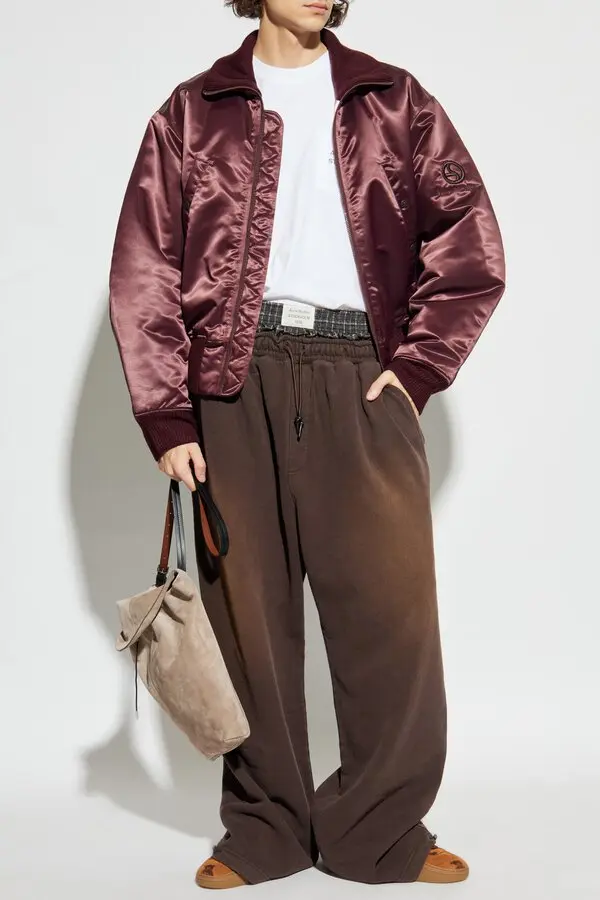 acne studios ショートボンバージャケット　ピンク Acne Studios Reversible Bomber Jacket In Pink - 30% Off | Editorialist