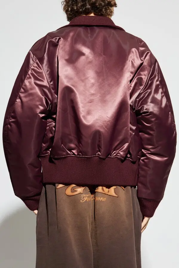 Acne Studios Reversible Bomber Jacket In Pink - 30% Off | Editorialist