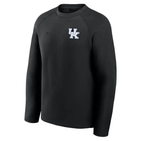 Nike Kentucky Tech Fleece Pullover Crew - Black