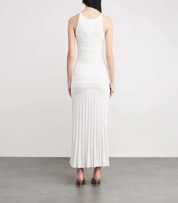 Sandro Beaded Maxi Dress