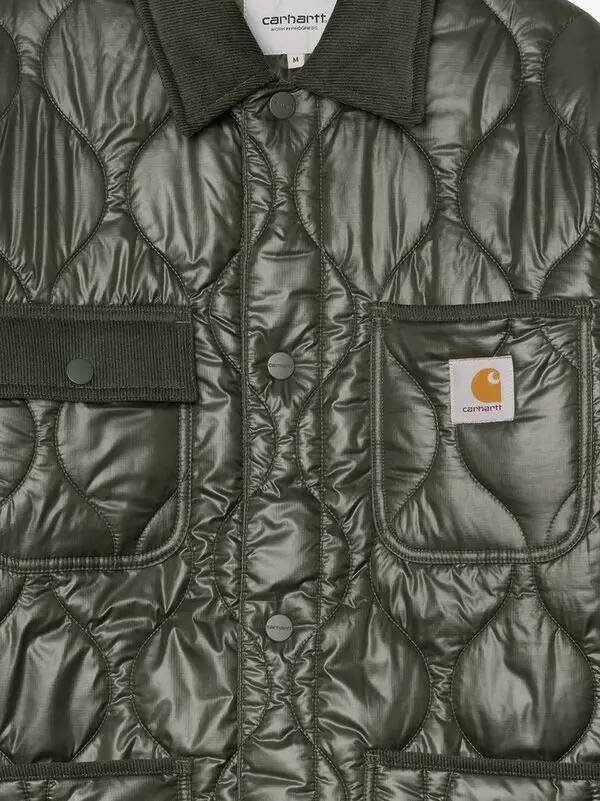 Carhartt Work In Progress Oscar Chore Liner Quilted Jacket - Green