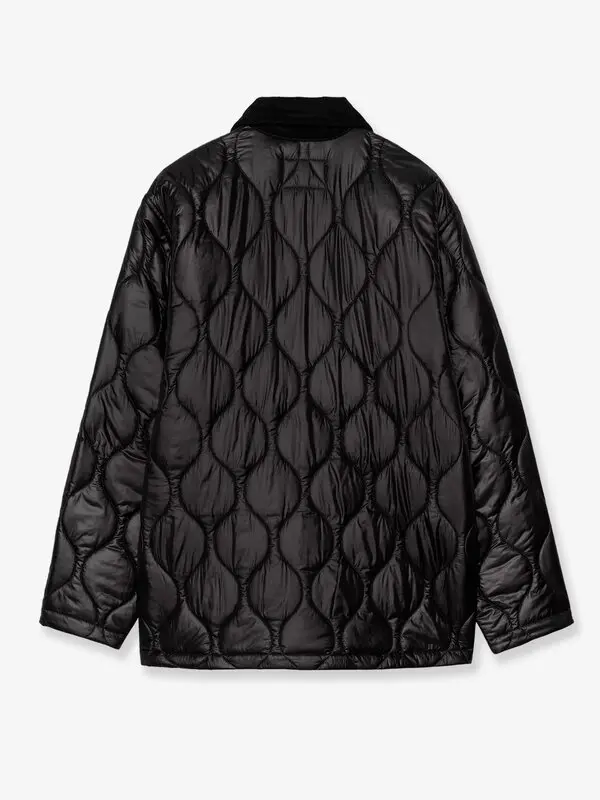 Carhartt Work In Progress Oscar Chore Liner Quilted Nylon Jacket - Black