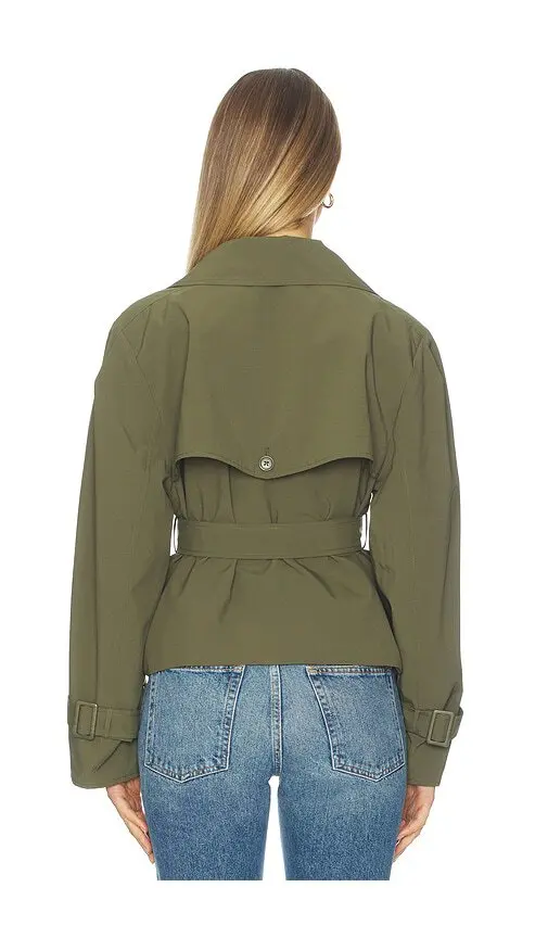 LAMARQUE X Revolve Quinn Trenchcoat - Olive