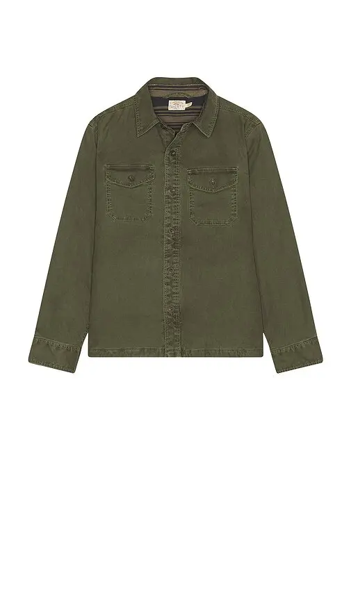 Faherty Brand Lakeside Cpo Shirt In . Also