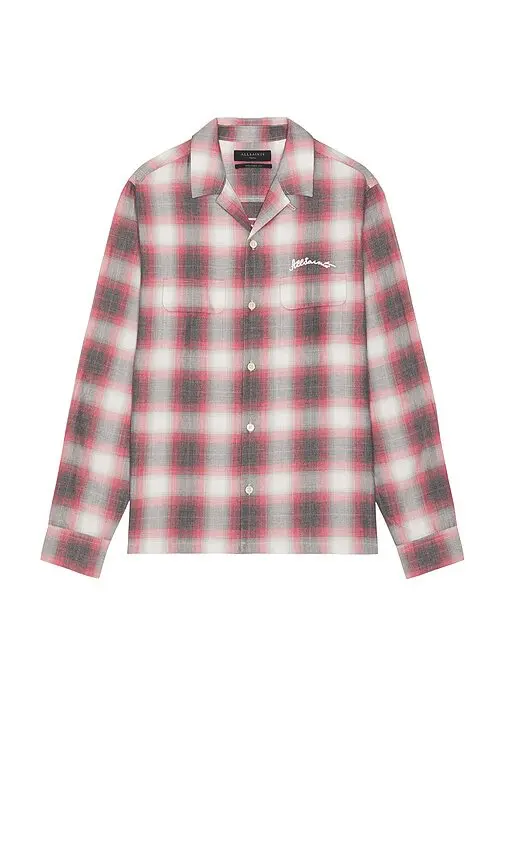 ALLSAINTS Shams Long Sleeve Shirt In . Also