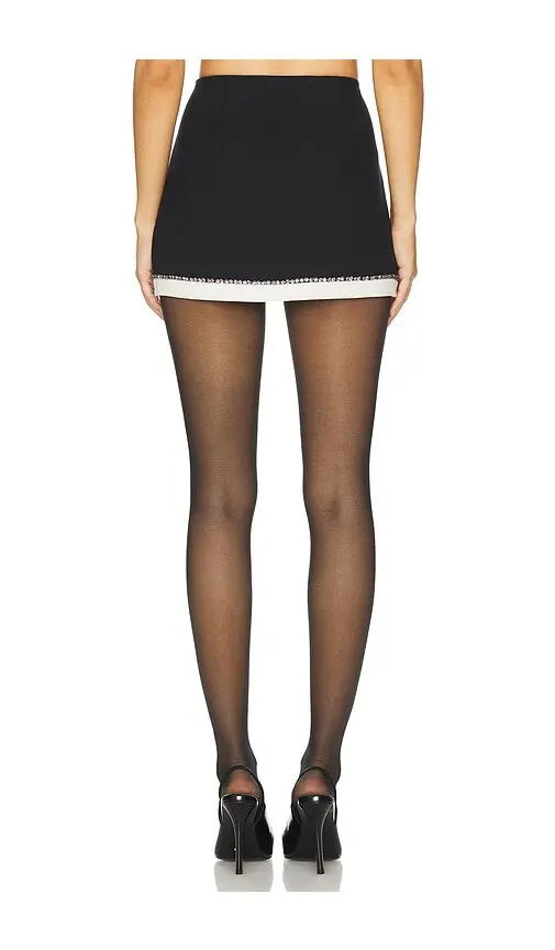 LoveShackFancy Edeness Skirt With Bow And Embellishment